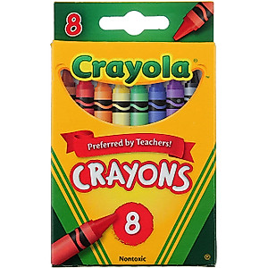 Crayola Crayons,8 Count (3 Pack), Pack of 3, 3 Piece