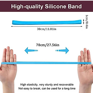 12 Pack Towel Clips for Chairs Cruise, Silicone Towel Bands for Cruise Chairs, Multi-Functional Beach Towel Bands Beach Towel Clips Beach Towel Clips for Pool Chairs