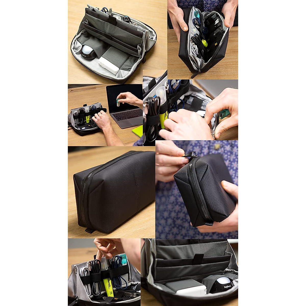 Taskin Electronics Bag and Dopp Kit