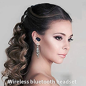 TBIIEXFL Headset Touch Function with Charging Box Stereo Headphones in-Ear Built-in Microphone Headphones Sports Subwoofer