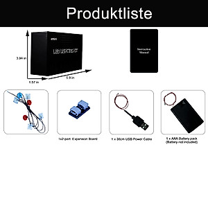 ANGFJ LED Light kit for Lego Speed Champions 2 Fast 2 Furious Nissan Skyline GT-R (R34) Race Car 76917 (Not Include Lego Set)