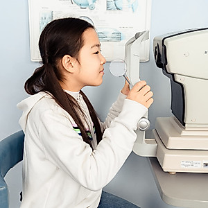 Heallily 2Pcs Round Optical Cross Cylinder Lens Optical Instruments diopters (0.25/0.5)