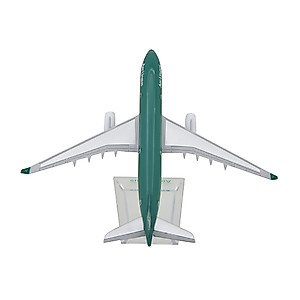 TANG DYNASTY 1:400 Air Bus A330-300 Ireland AER Lingus Metal Airplane Model Plane Toy Plane Model (Green)