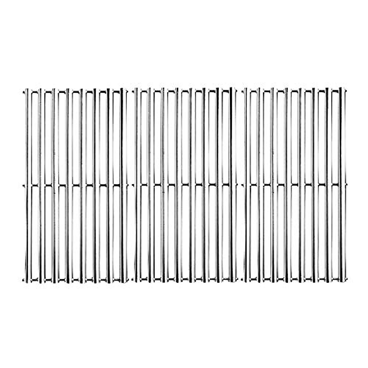 Stainless Steel Cooking Grid Grates Replacement for Charbroil 463433016, 463461615, 463436215, 463420508, Kenmore 463420507, Master Chef 85-3100-2, 85-3101-0, G43205, T480 (16-7/8" x 27-15/16")