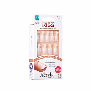 Kiss Salon Acrylic Natural Brief Encounter