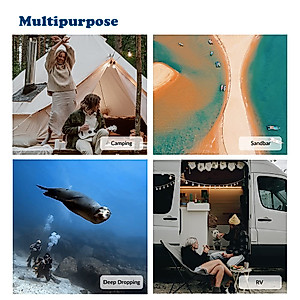 picoggo Boat Trash Bag Portable Outdoor Mesh Trash Can Reusable Leakproof for Boat, Kayak, Camping, Fishing, Sandbar or RV