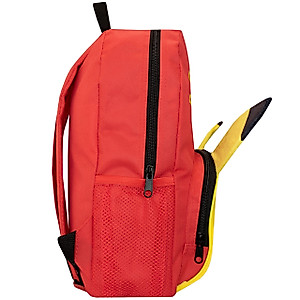 Pokemon Kids Backpack Red Pikachu