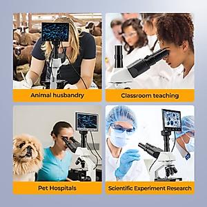 Vabiooth WF 16X Microscope Eyepiece Accessories 23mm Mounting Size (One Piece)