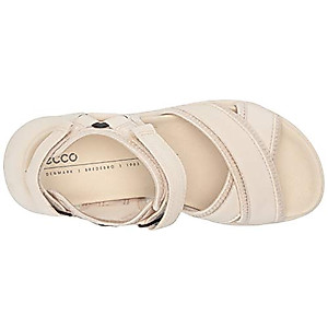 ECCO Women's Chunky Sport Sandal, Limestone, 9-9.5