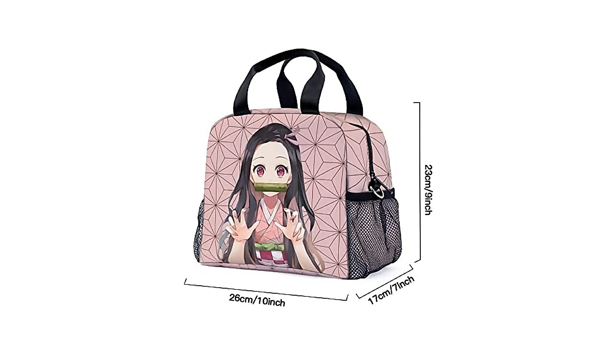 IXUNFOC Reusable Anime Lunch Box for Adults & Kids
