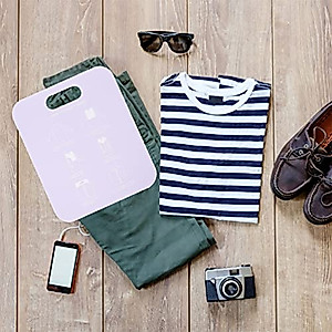 Zerodeko Clothes Folding Board 2pcs Laundry Folding Boards, Shirts Clothes Folder T-Shirt Garment Stacking Board Plastic Clothes Folder for T-Shirts, Sweaters, Clothing Folding Board