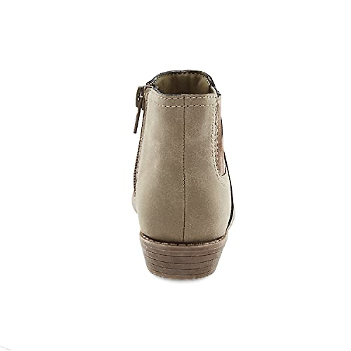 Simple Joys by Carter's Girls Ella Chelsea Bootie Fashion Boot, Taupe, 4 Toddler