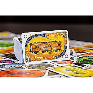 Asmodee Jeu - Les Aventuriers du Rail : Europe (15eme Anniversaire)