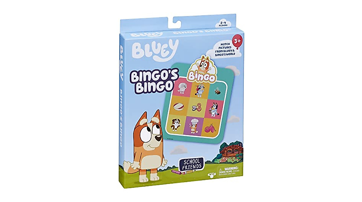 Bluey Bingo Card Game for Kids | Fun Family & Preschool Game