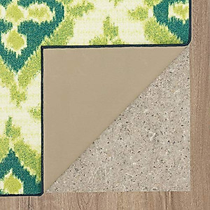 Mohawk Home Summer Splash Area Rug, 5 ft x 8 ft, Teal