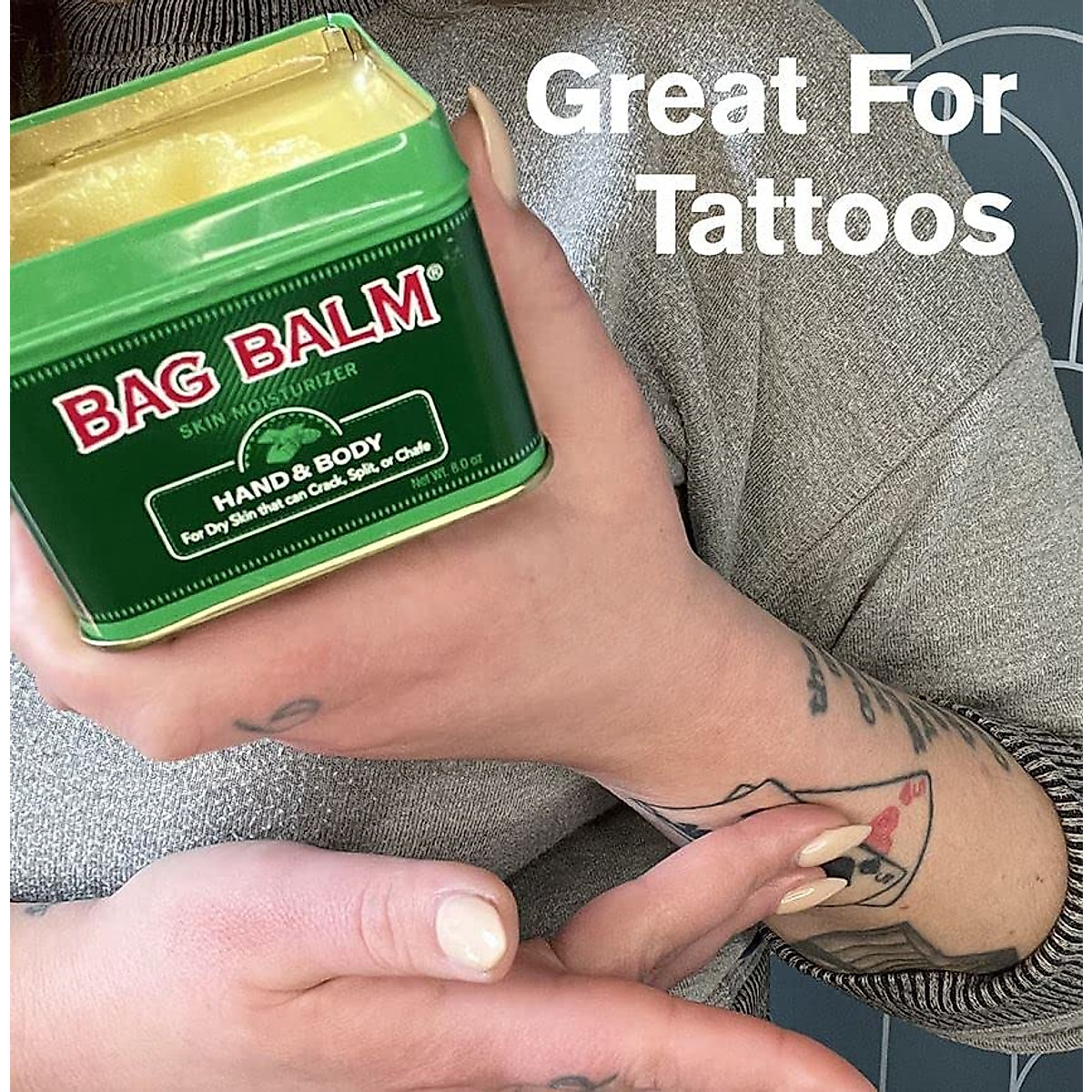 Bag Balm Skin Moisturizer Lotion - Hand and Body, 8 Ounces, Pack of 1