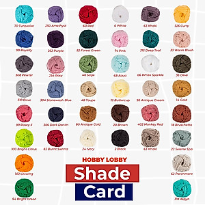 I Love This Cotton Medium Yarn for Crocheting & Knitting – Soft Yarn Skein – 180 Yards of 100% Cotton Yarn for Crocheting Blankets, Hats, & More – DIY Handcrafting Accessories