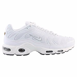 NIKE mens Air Max Plus SE TN1 Tuned Sneaker, White/Black/Cool Grey, 12