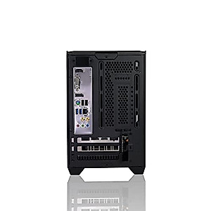 AVGPC Q-Box Mini Series PC - AMD Ryzen 5 5600G Cezanne 6-Core 3.9 GHz with AMD Radeon Graphics Gaming Cooler 16 GB DDR4 1TB SSD Windows 10, Black