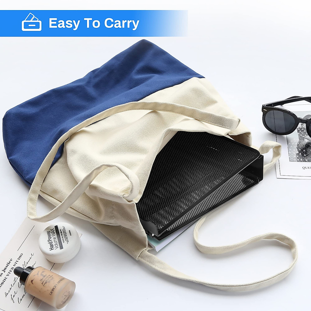 DESIGNA Metal Mesh Ventilated Adjustable Laptop Stands Computer Notebook Holder Stand Riser Compatible with Apple MacBook Air Pro Dell XPS HP Samsung Lenovo More Laptops up to 19"- Black