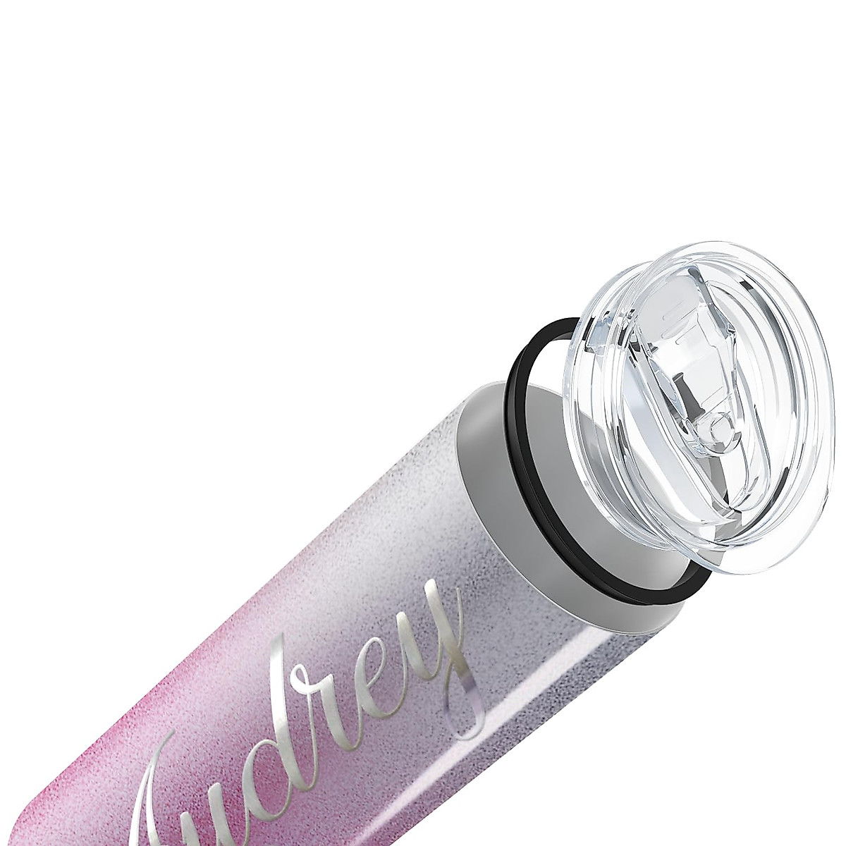 Personalized Skinny 20 oz with Lid Cherry Blossom Mist Customized Laser Engraved Cup Gift Stainless Steel Vacuum Insulated Mug