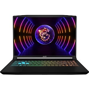 MSI Crosshair 16" WUXGA 144hz IPS Gaming Laptop, Intel 13th Gen 10-Core i7-13620H, NVIDIA GeForce RTX 4070, 16GB DDR5 Memory, 1TB PCIe SSD, Backlit Keyboard, Wi-Fi 6, RJ-45, HDMI, Windows 11