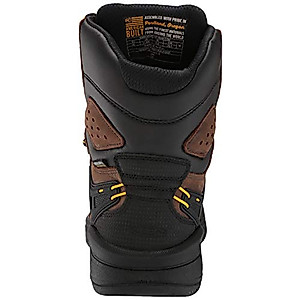 KEEN Utility Dover, Men's, Dark Earth/Black, Comp Toe, EH, WP/Insulated, 8 Inch, Work Boot (10.5 D)