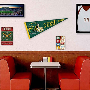 College Flags & Banners Co. NDSU Bison Football Helmet Pennant