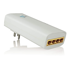 NexusLink G.hn Wave 2 Powerline Adapter, Gaming-Ready, 4 Gigabit Ports, Phy Up to 2 Gbps, Net Up to 1 Gbps, Single Device (GPL-2000S4)