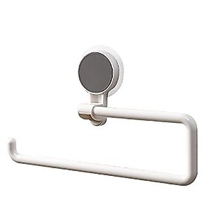 SLSFJLKJ Kitchen Paper Holder Sticke Rack Roll Holder for Bathroom Towel Rack Pared Tissue Shelf Organizer