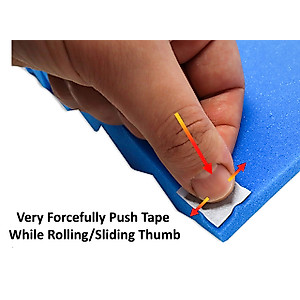 New Path Designs Double-Sided Acoustic Foam Panel Mounting Squares, 48-Pack, Studio-Grade Adhesive Tape, Heavy Duty Bond to Acoustic Panels/Soundproof Foam, No Wall Residue (for 12 Standard Panels)