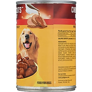 Pedigree Wet Dog Food, Choice Cuts in Sauce with Beef, 13.2 Ounce (Pack of 12)