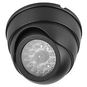 Dustproof Dummy Camera, with 30pcs IR LEDs Dummy Dome Camera, for Home Outdoor Security Camera Business Use