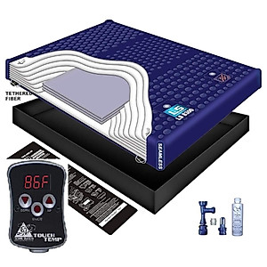 INNOMAX 100%+ WAVELESS WATERBED Mattress/Liner/Digital Heater/Fill Drain/Conditioner KIT (Queen 60x84 1L8GT2)