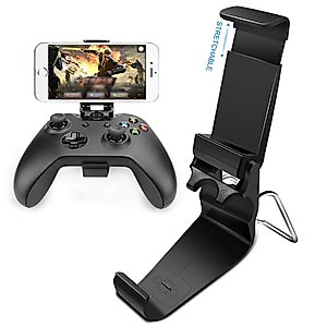 XBERSTAR Smart Phones Mount Bracket Hand Grip Stand Collapsible Foldable Clip Holder for Xbox ONE S Slim Ones Gamepad Controller