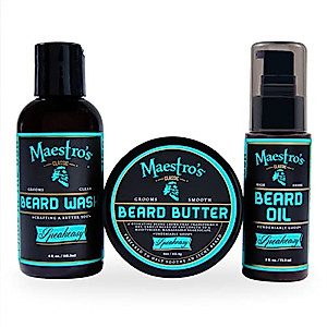 Maestro's Classic Blend Set with 2oz. Beard Oil- Speakeasy Blend