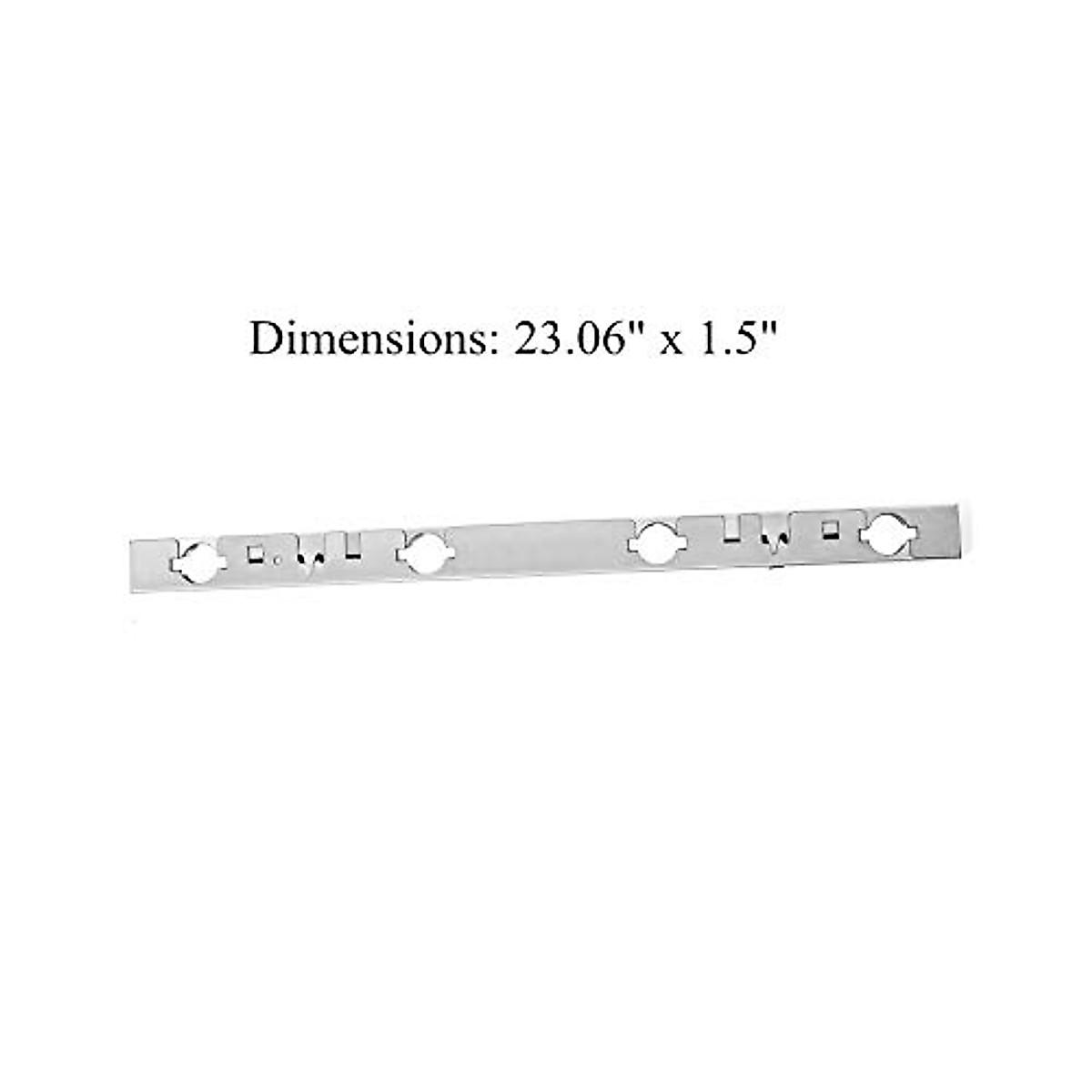 Zljiont Heat Plates Burner and Cross-Over Replacement for Sterling 5020-54 5020-64 5023-64;Huntington 6020-54 6020-57 6020-64 ;Broil King 9625-84, 9625-87, 9635-84 and Others