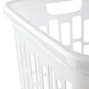 Sterilite 12318004 Laundry Hamper, White (4 pk.)
