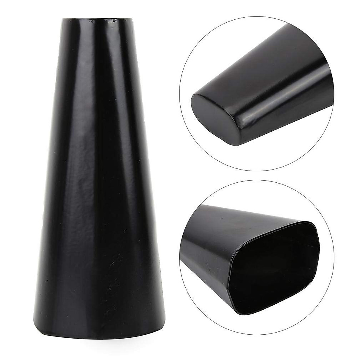 Percussion Cowbell,6 Inch Metal Percussion Musical Handheld Kit Drum Set Cowbell Instrument Accessories