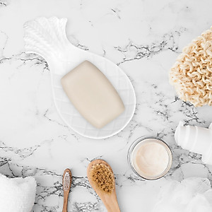 Multi-Purpose Ceramic Spoon Rest for countertop Kitchen Holder Jewelry Tray Spoon Holder for Kitchen Modern Farmhouse Decor Pineapple