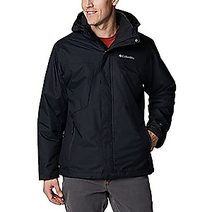 Columbia Men's Tunnel Falls Interchange Jacket, Black, Large