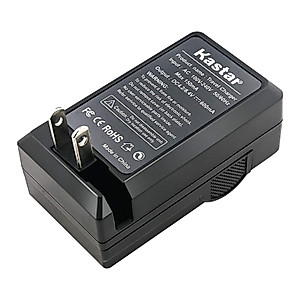 Kastar 2-Pack Battery and AC Wall Charger Replacement for Sanyo DB-L20 DB-L20A DB-L20AU SL20 Battery, Sanyo VAR-L20N VAR-L20NI Charger, Sanyo Xacti VPC-J4 VPC-J4EX, Xacti VPC-S7 Camera