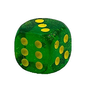 Chessex Borealis Maple Green D6 12mm Dice Set [CHX27965]