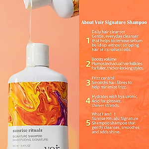 Voir Haircare Sunrise Rituals Signature Shampoo 8.4 Fl Oz