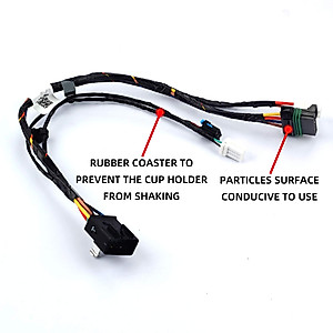 Dasbecan A/C Heater Blower Motor Wiring Harness Compatible with Chevrolet Colorado GMC Canyon 2004-2012 Replaces# 89019303 89019124 97287182