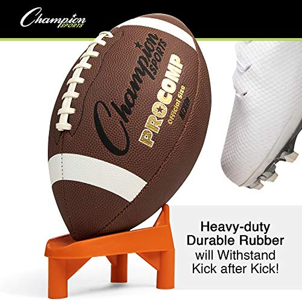 Champion Sports Football Kickoff Kicking Tee, Standard 2"