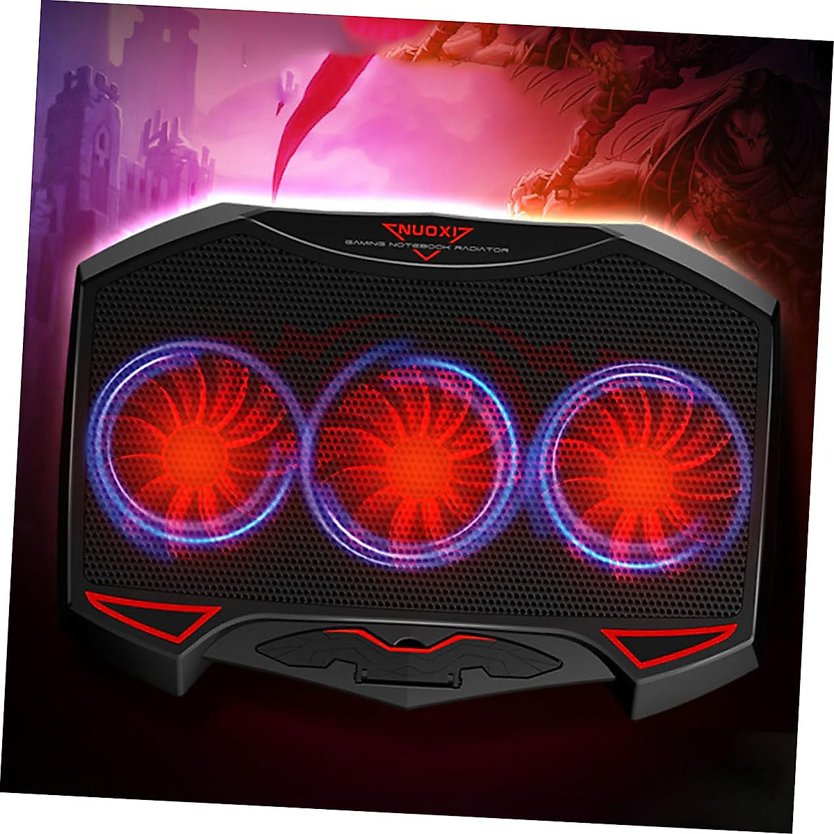 UKCOCO 3 Notebook Holder Laptopstand Anti Skid Pads Non-Slip Mat Nonslip Mat USB Cooling Pad Silent Laptop Cooler Laptop Cooling Stand Laptop Cooling Pad Mute Heat Sink Notebook Stand