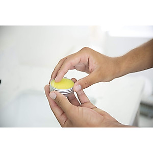 The Rustic Man For the Well Gent Beard Grooming Kit, Includes Trimming Scissors, Comb, Pomade, and Travel Bag, Cream