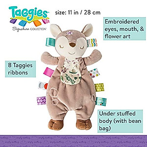 Taggies Lovey Soft Toy, 11-Inches, Flora Fawn