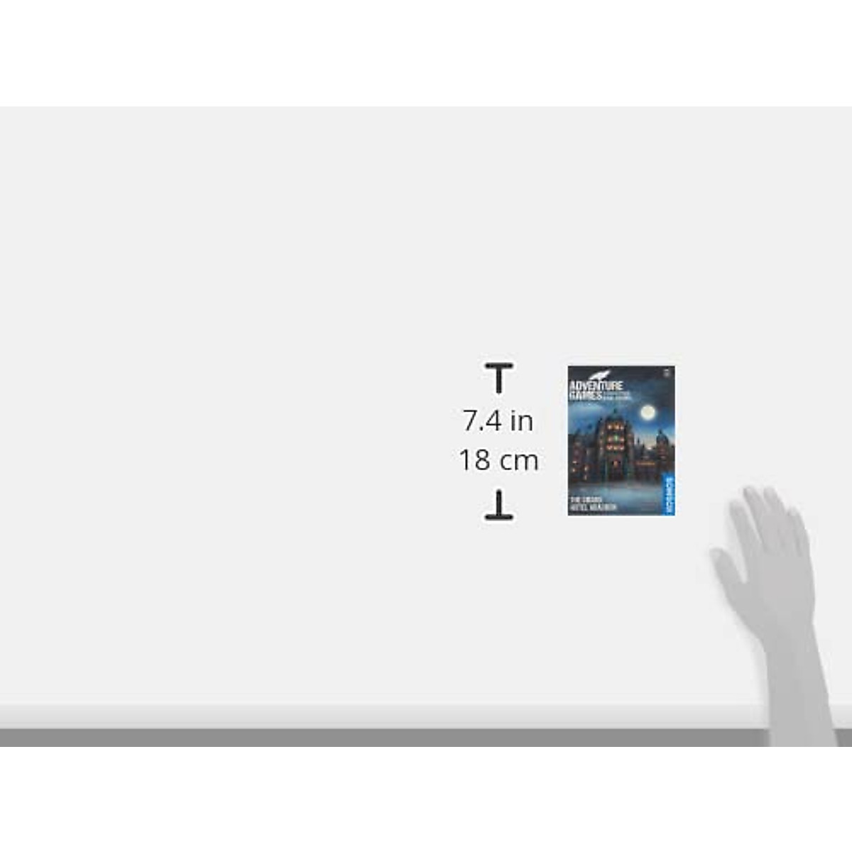 Adventure Games: The Grand Hotel Abaddon - A Kosmos Game from Thames & Kosmos | Collaborative, Replayable Storytelling Gaming Experience for 2 to 4 Players Ages 12+, Grey